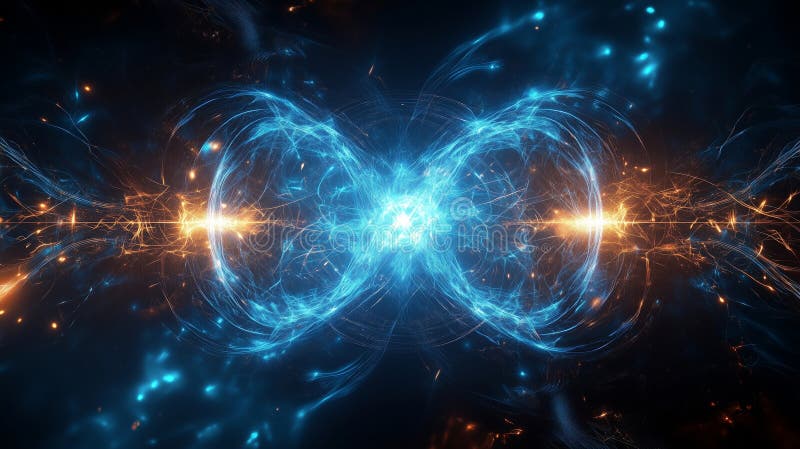 Dynamic Energy Flow in Cosmic Infinity and Light Waves Stock ...