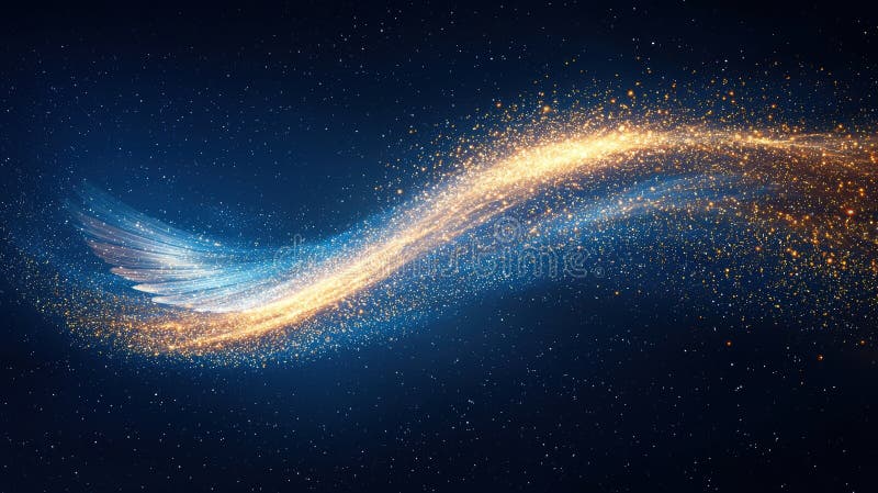 Dynamic Energy Flow Fantasy Realm Digital Art Cosmic Environment ...