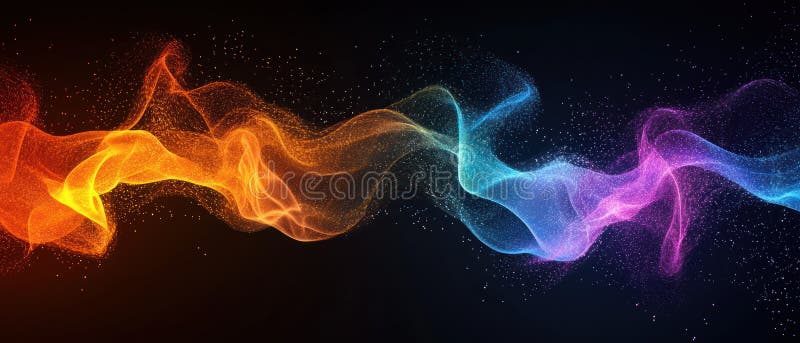Dynamic Energy Flows in Vibrant Color Gradients, Creating Mesmerizing ...