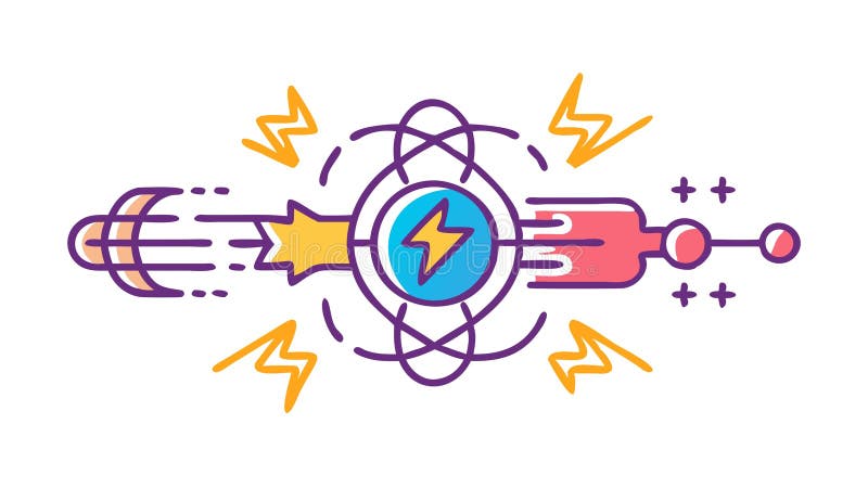 Dynamic Energy Transfer, Fast Charging Technology, Vector Design ...