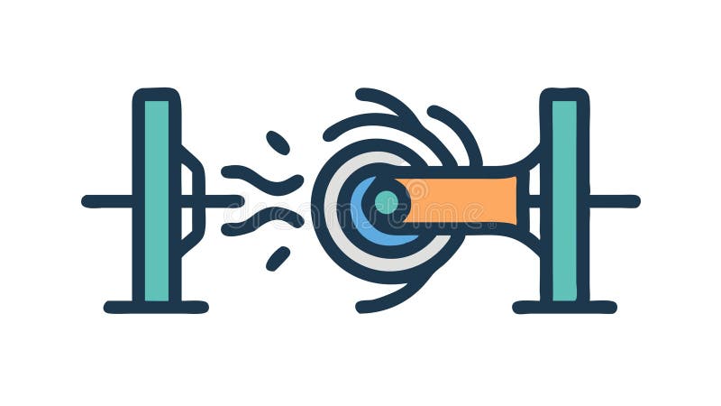 Dynamic Energy Transfer, Power Flow, Kinetic Motion System. Vector ...