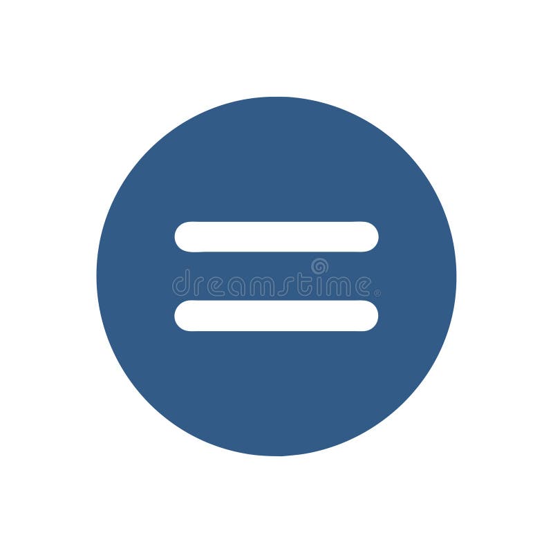 Dynamic Equal Sign Icon for Advocacy Stock Photo - Illustration of icon ...