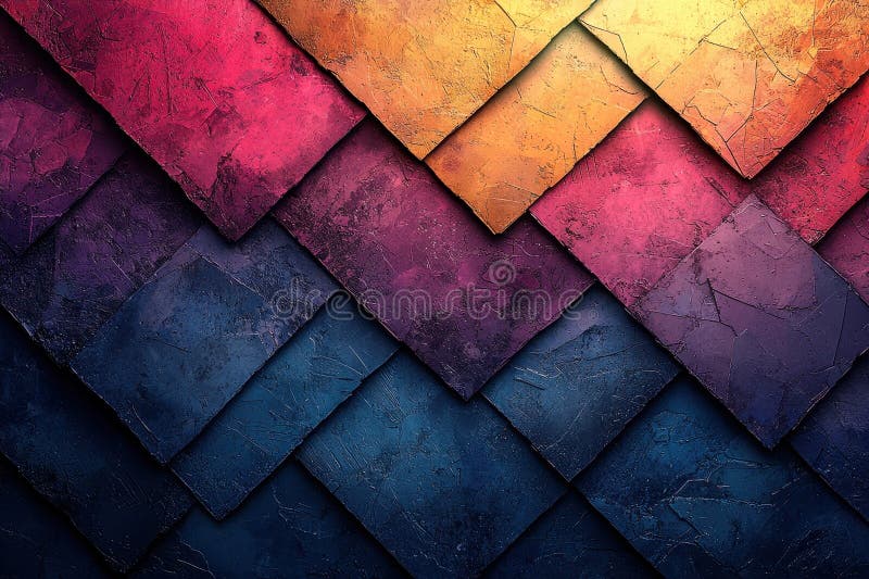 Dynamic Event Backdrop with Geometric Shapes and Light Effects Stock ...