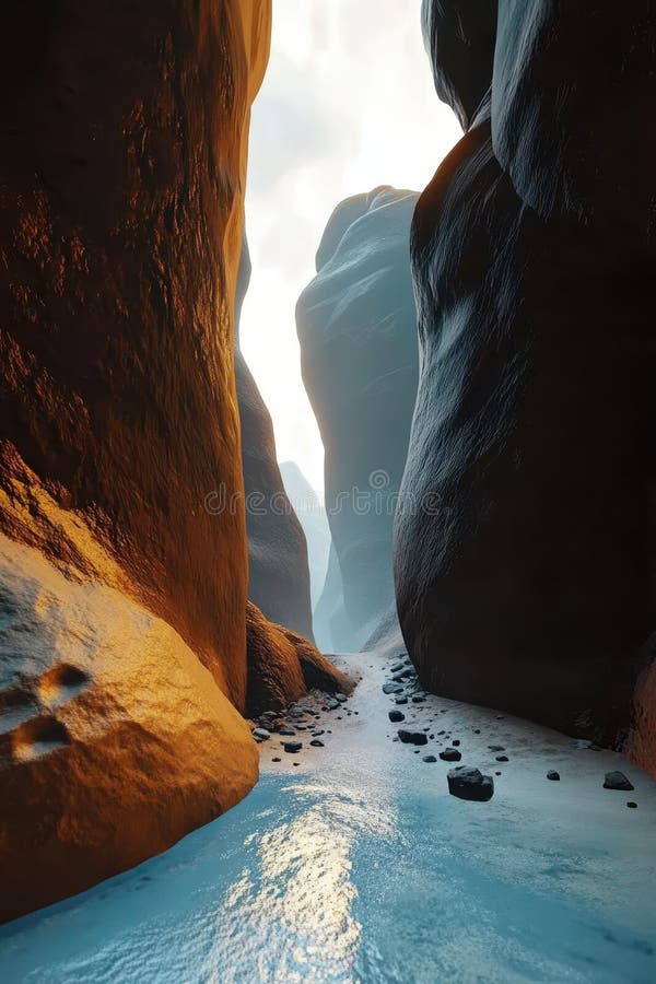 Dynamic Evolution of a Generative Open World Canyon Landscape Under a ...