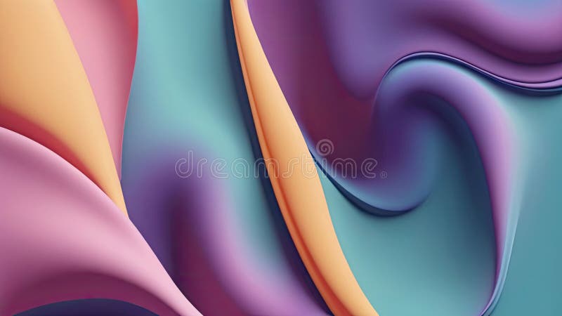 Dynamic Evolving Abstract Textures Featuring Animated Gradients in ...