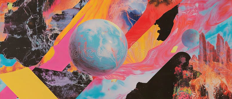 Dynamic Exploration of Color and Form Creating Visual Energy in ...