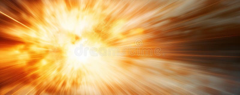 Dynamic Explosion of Bright Radiant Light, Energy and Power Burst ...