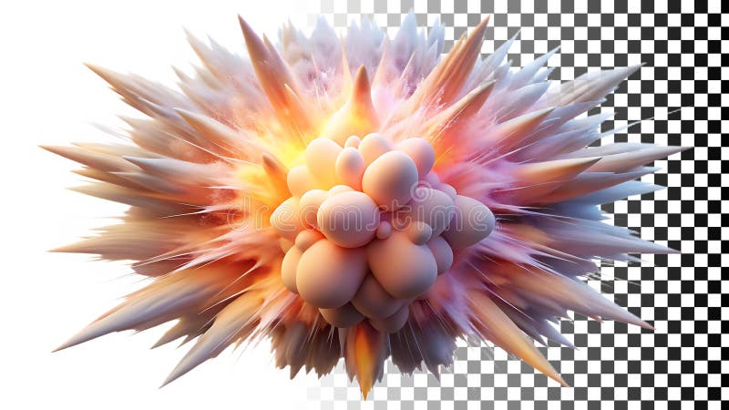 Dynamic Explosion Burst, Abstract Energy Blast, Vibrant Light Effect ...