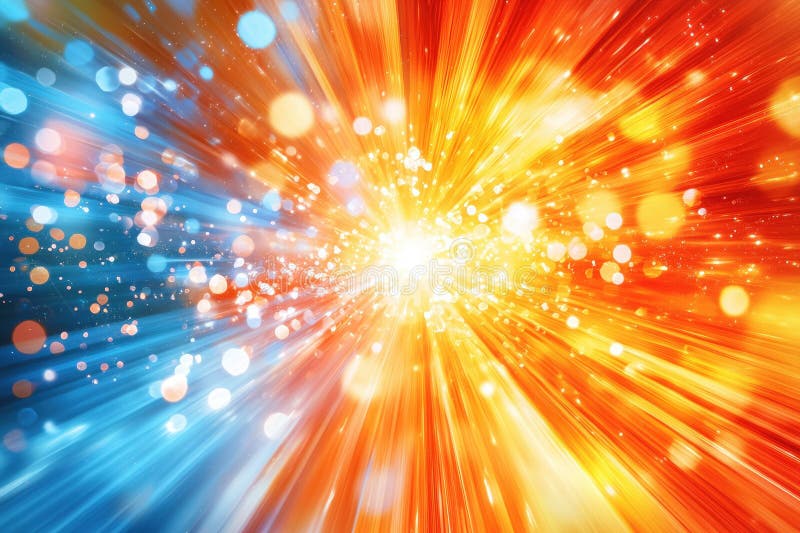 A Dynamic Explosion of Colors Creating a Burst Background, Perfect for ...