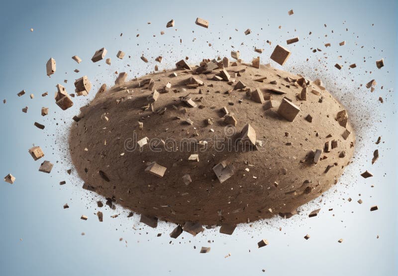 Dynamic Explosion of Dust and Debris Captured in a Controlled ...