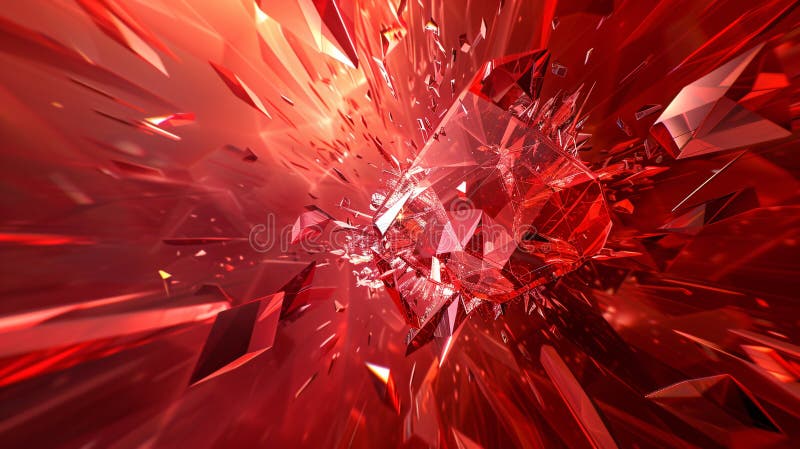 Dynamic Explosion Power Abstract Geometric Background Design Stock ...