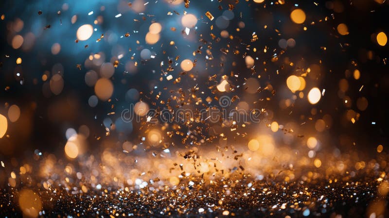 Dynamic Explosion of Vibrant Particles Creating a Stunning Visual ...