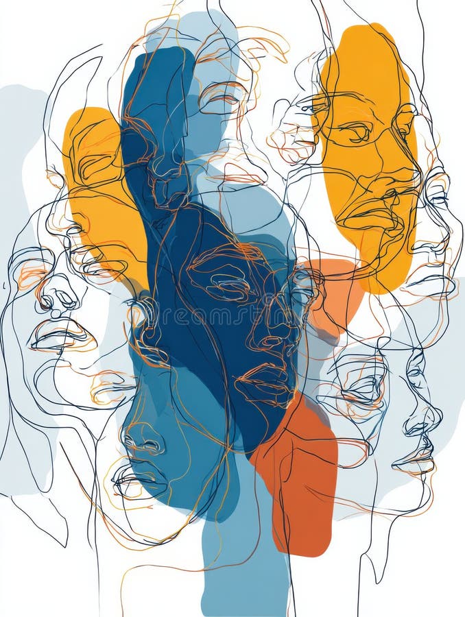 Emotional Faces Coloring Pages Stock Photos - Free & Royalty-Free Stock ...