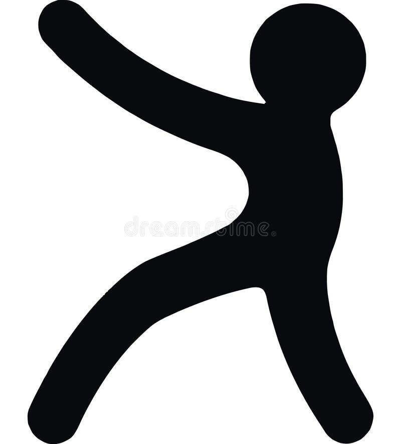 Dynamic Figure Gesture Movement Action Design Stock Photo - Image of ...