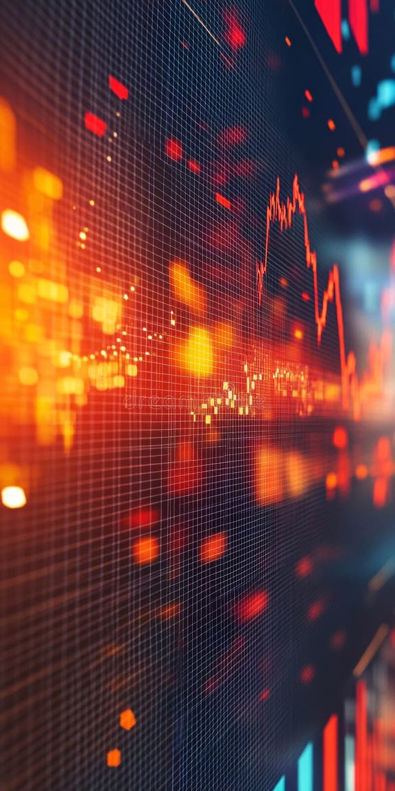 Dynamic Financial Data Visualization with Analytics Graphs and Bright ...