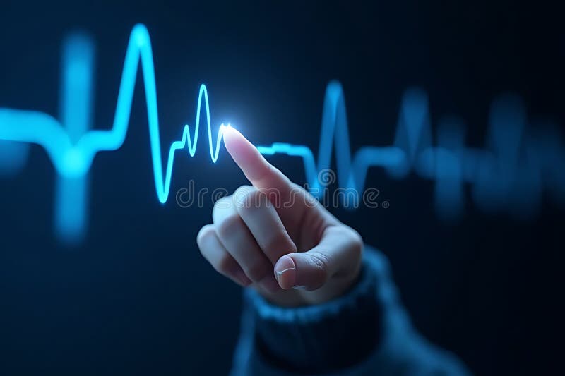 Dynamic Finger Gesture Interacting with Digital Heartbeat Graph Virtual ...