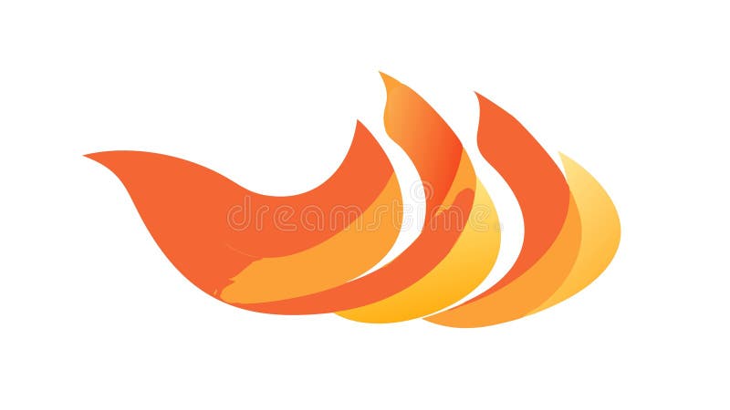 Dynamic Fire Flames Vector Illustration, Vector Design Generative AI ...