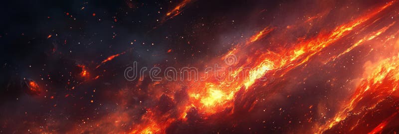 Dynamic Fire-inspired Background with Deep Red and Orange Flames ...