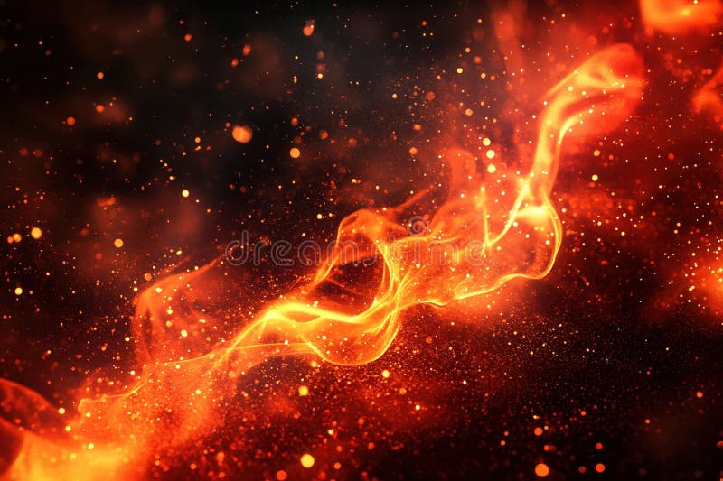 Dynamic Fire-inspired Background with Deep Red and Orange Flames ...