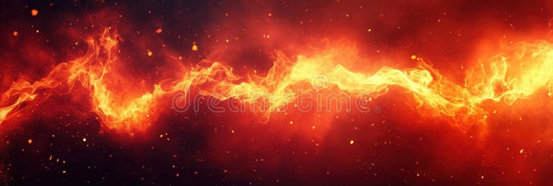 Dynamic Fire-inspired Background with Vibrant Flames, Glowing Embers ...
