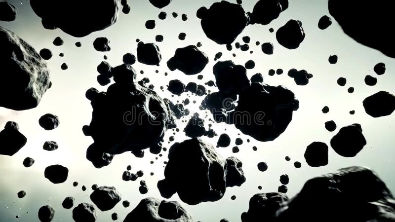 Dynamic First-person View Animation Flying through a Dense Asteroid ...