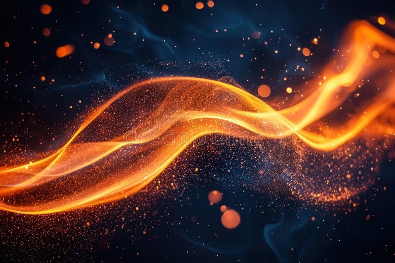 A Dynamic Flame Background Capturing the Essence of Fire and Heat ...
