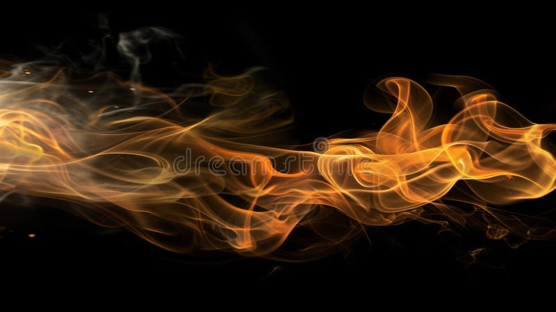 Dynamic Flames in Motion an Abstract and Strikingly Captivating Visual ...