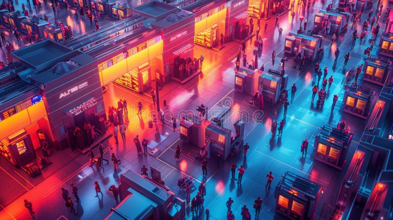 Dynamic Flat 3D Vector Isometric Illustration Showcasing the ...