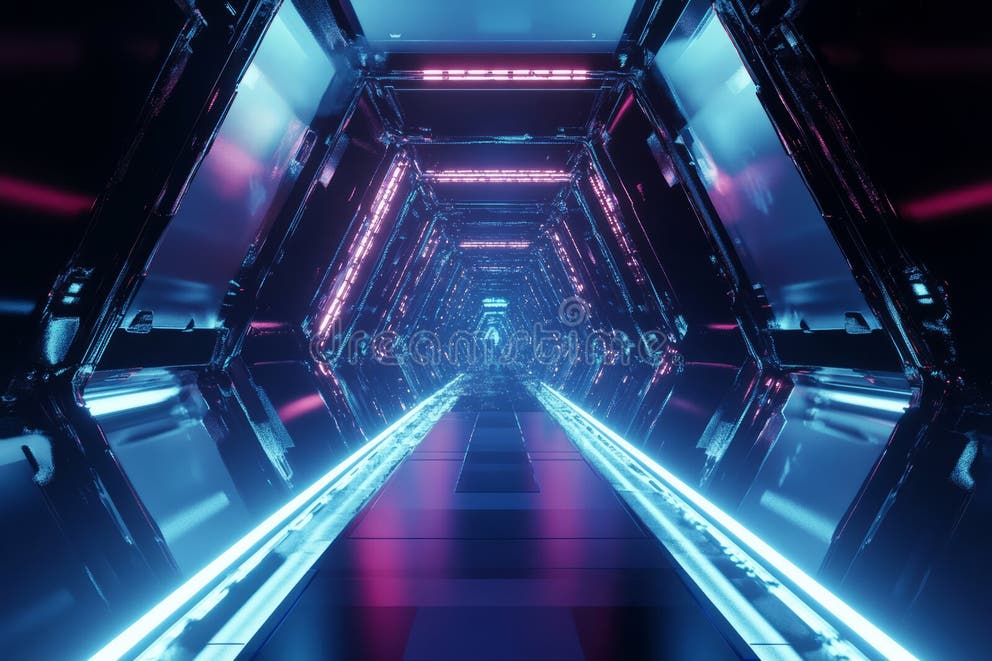 A Dynamic Floating Hexagonal Bridge Stretching into an Endless ...