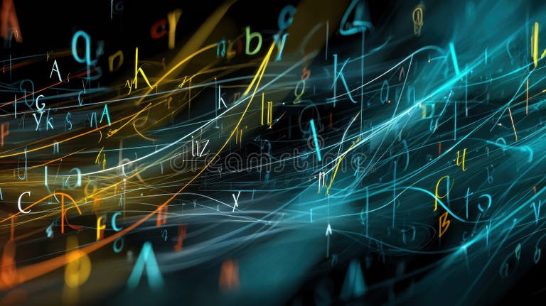 Dynamic Flow of AI Language Processing with Abstract Characters and Logic Chains in Vibrant ...