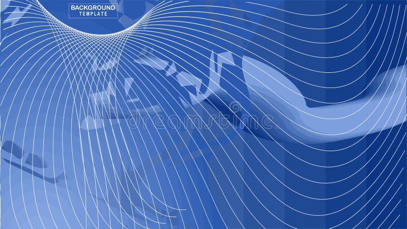 Dynamic Flow Backgrounds - Digital Graphi Stock Illustration ...