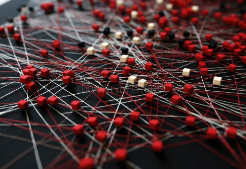 Dynamic Flow Chart for Business and Corporate Concepts. Stock ...