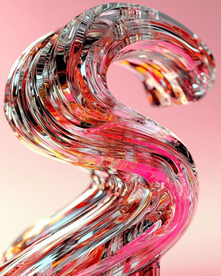 Dynamic Flow of Currency Symbol Captured in Vibrant Hues and Modern ...