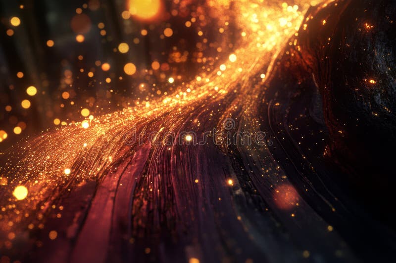 Dynamic Flow of Data Visualization in Realistic Animation with Glowing ...