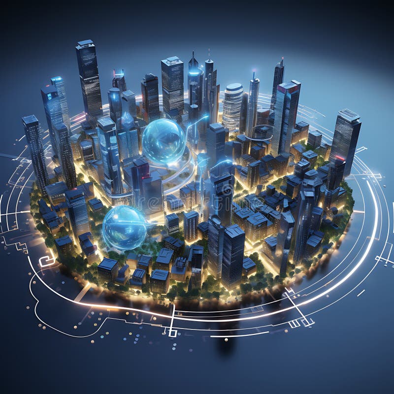 The Dynamic Flow of Information and Energy is Visible As this Smart ...