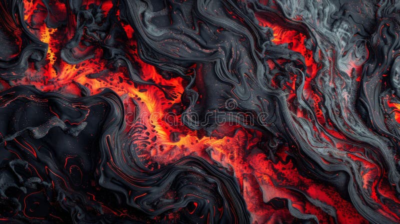 Black Lava Abstract Art Stock Illustrations – 4,152 Black Lava Abstract ...