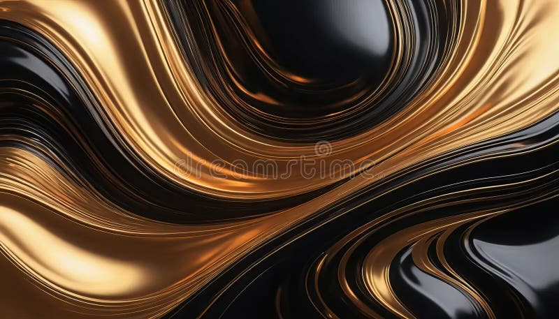 A Dynamic and Fluid Abstract Texture with Smooth, Wavy Patterns in ...
