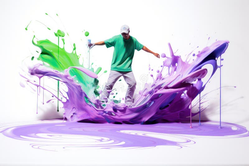 Dynamic Fusion: Illustration of People in Harmonious Motion with ...