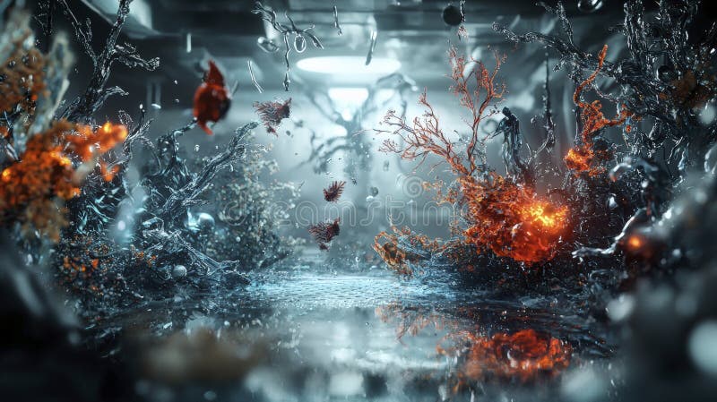 Dynamic Future Vision of Immersive Storytelling Abstract Environment ...