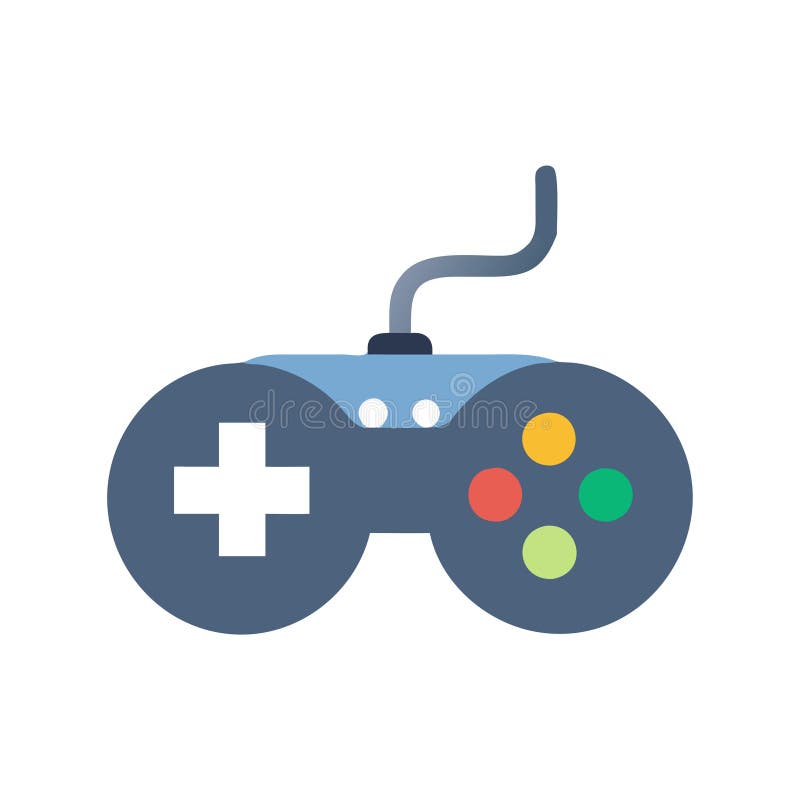 Dynamic Game Controller Icon for Gaming Stock Illustration ...