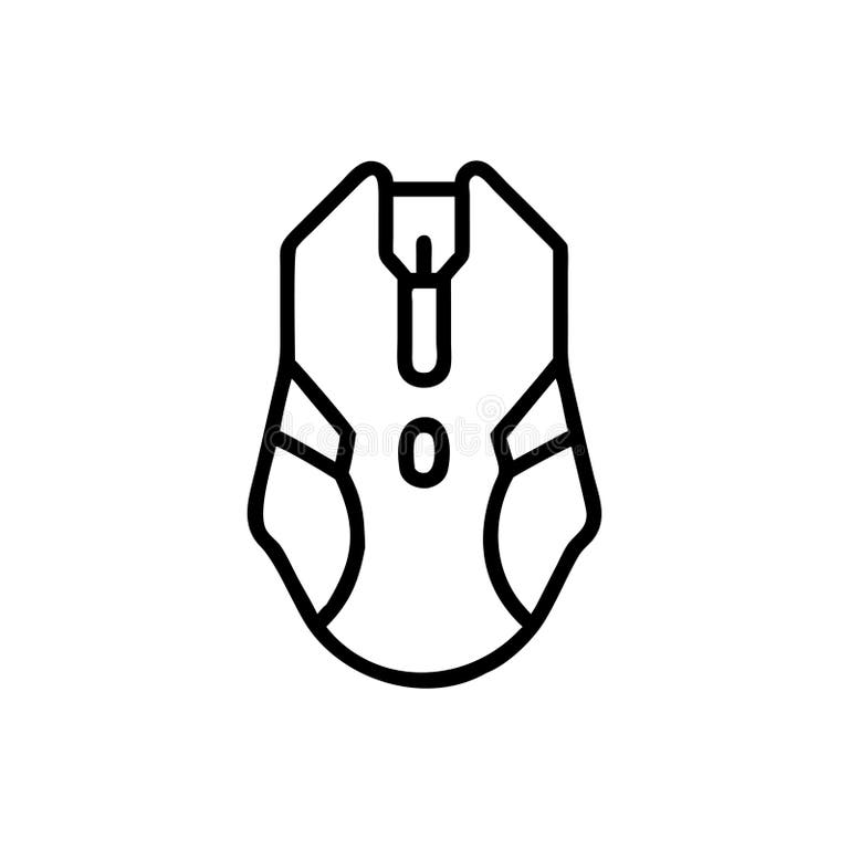 Dynamic Gaming Mouse Icon for Players Stock Vector - Illustration of ...