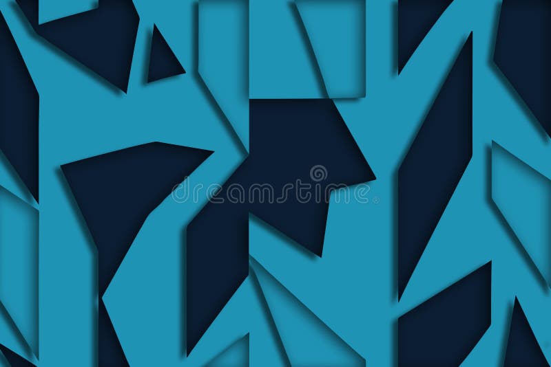 Cyan Arrow Shards stock illustration. Illustration of artwork - 376356000