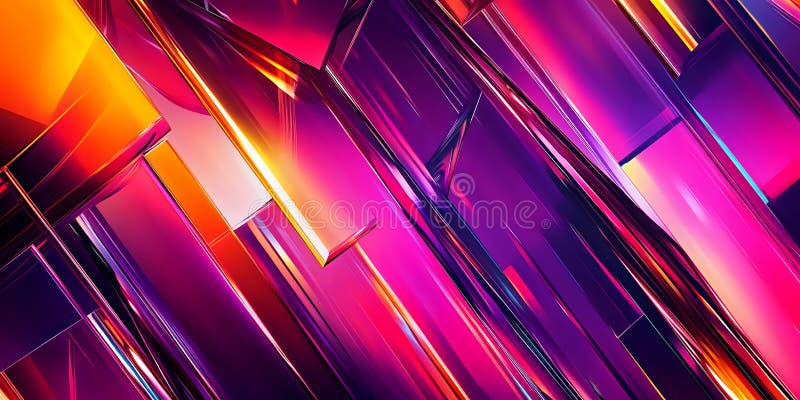 Dynamic Geometric Arrangement Featuring Bold Geometric Patterns Stock ...