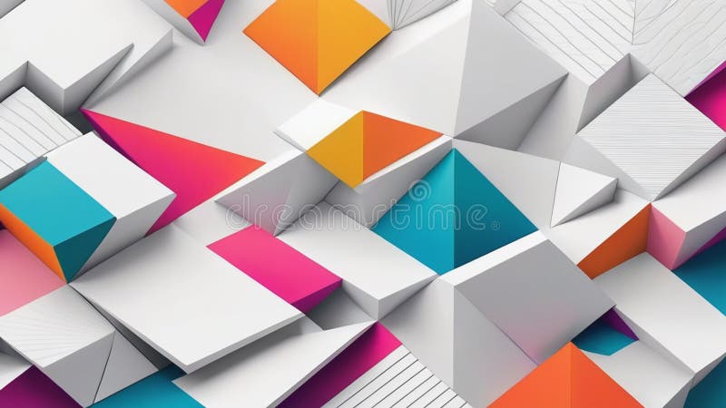 Dynamic Geometric Manga Background a Bold Modern Design for Creative ...