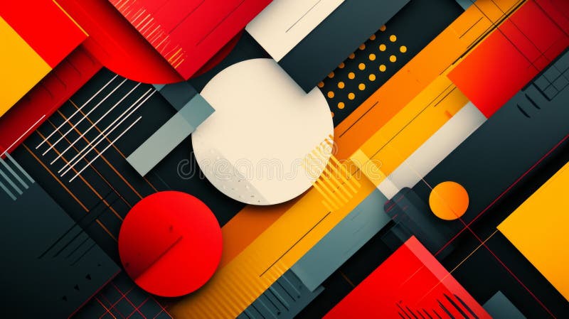 Dynamic Geometric Patterns and Shapes Add Energy and Movement To the ...