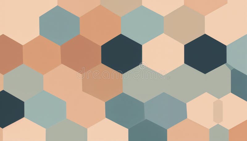 Dynamic Geometric Shapes with Balanced Composition and Textured Design ...