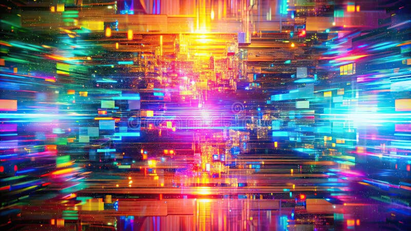 Dynamic Glitch Error Title Animation a Stunning LowLight Photography ...