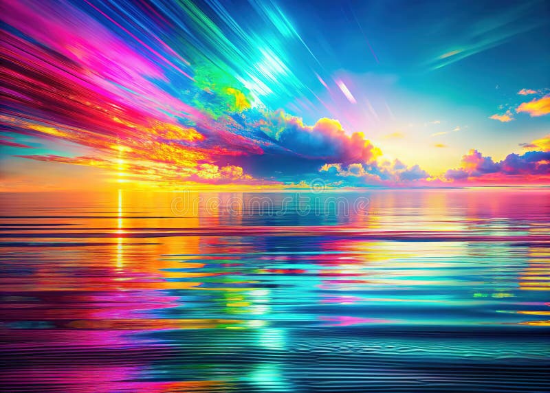 Dynamic Glitch Video Texture Background Modern Abstract Design Template ...