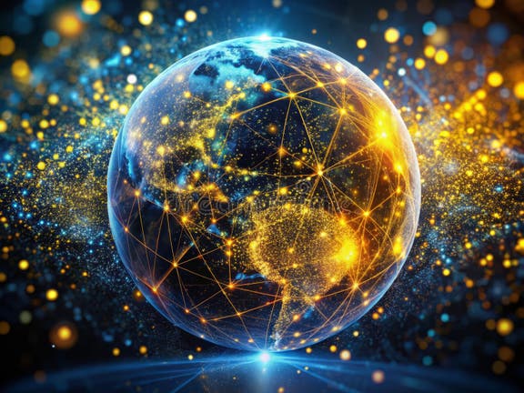 Dynamic Global Data Flow a Visual Representation of Interconnected ...