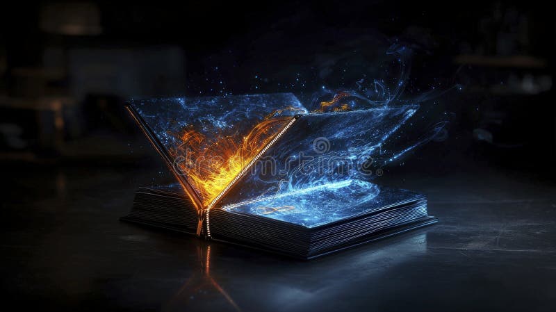 Dynamic Glowing File Folder Zip Design Futuristic Setting Digital Art ...